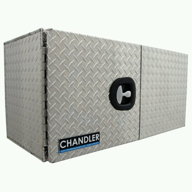 Diamond Plate Vertical Battery Box - APU Center